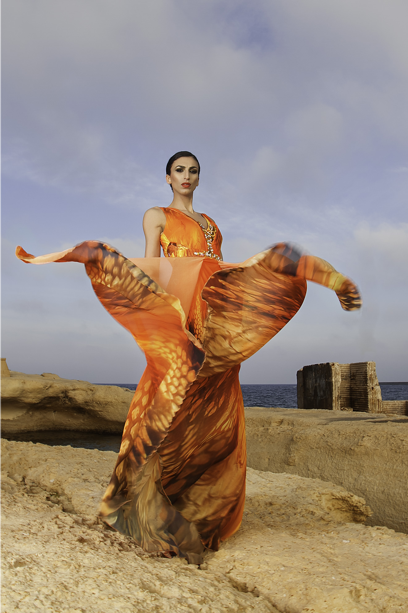 Kurdish Top Model, Zarya Azadi Taking on the World | Formidable Woman Magazine