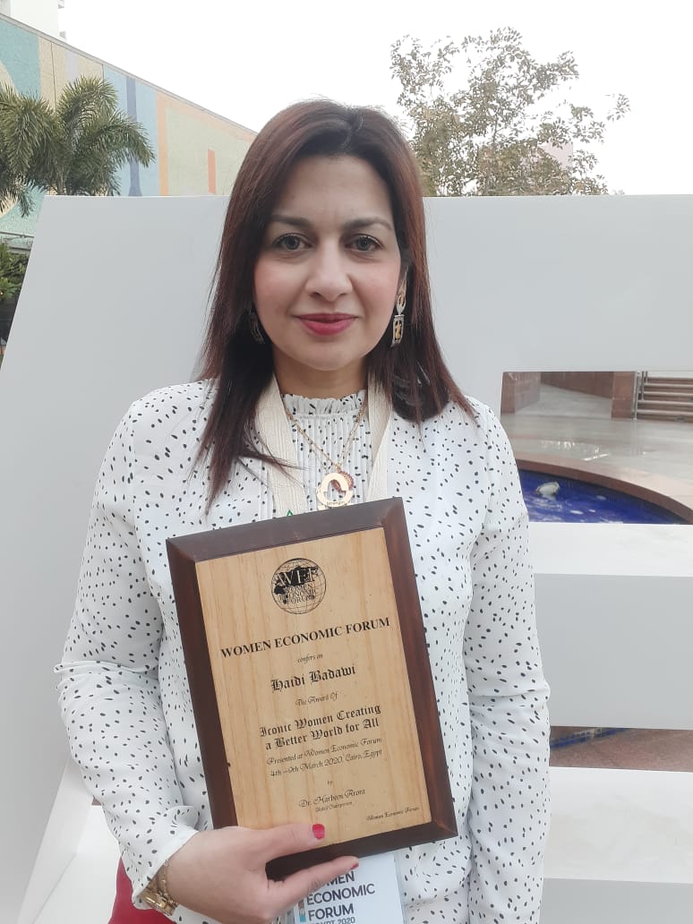 Dr. Haidi Badawi, Co-Founder of the global platform, Women Heart to ...